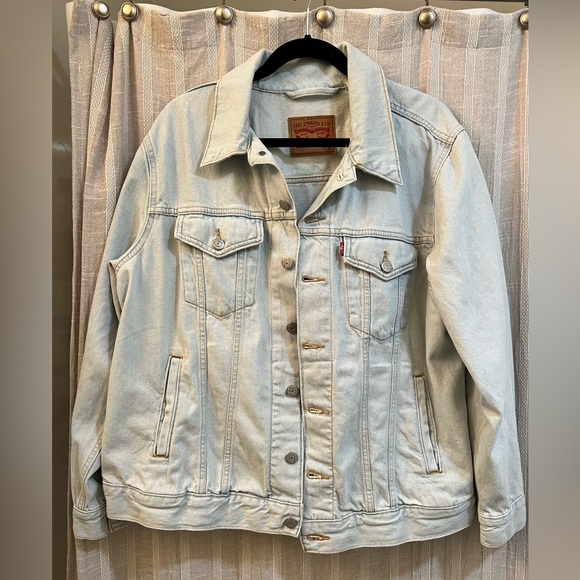 Levi's | Jackets & Coats | Vintage Levis Oversized Denim Jacket Unisex ...
